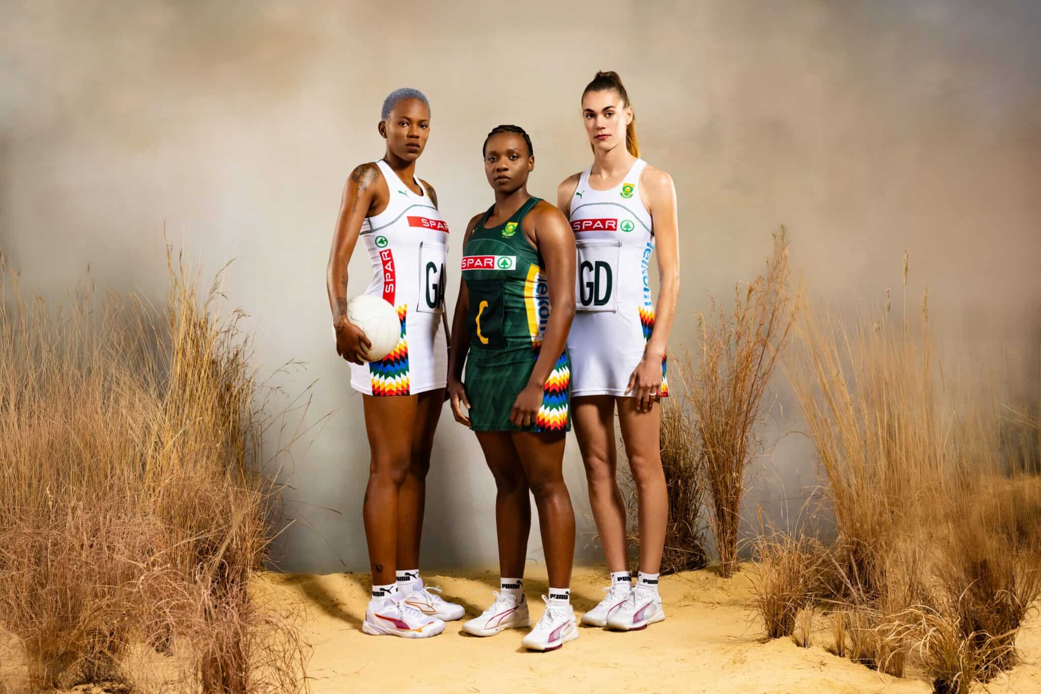 PUMA Unveils New SPAR Proteas United Warriors Kit - Netball South Africa